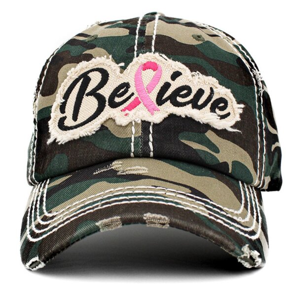 KBETHOS | Accessories | Kbethos Camo Believe Breast Cancer Ribbon ...